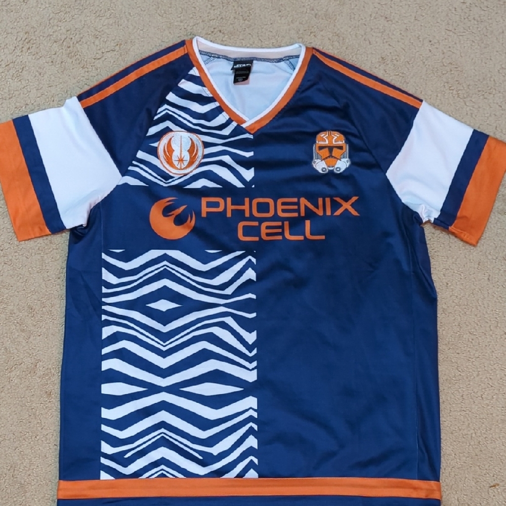 Ahsoka Tano Phoenix Cell Her Universe Soccer Jersey - Gem